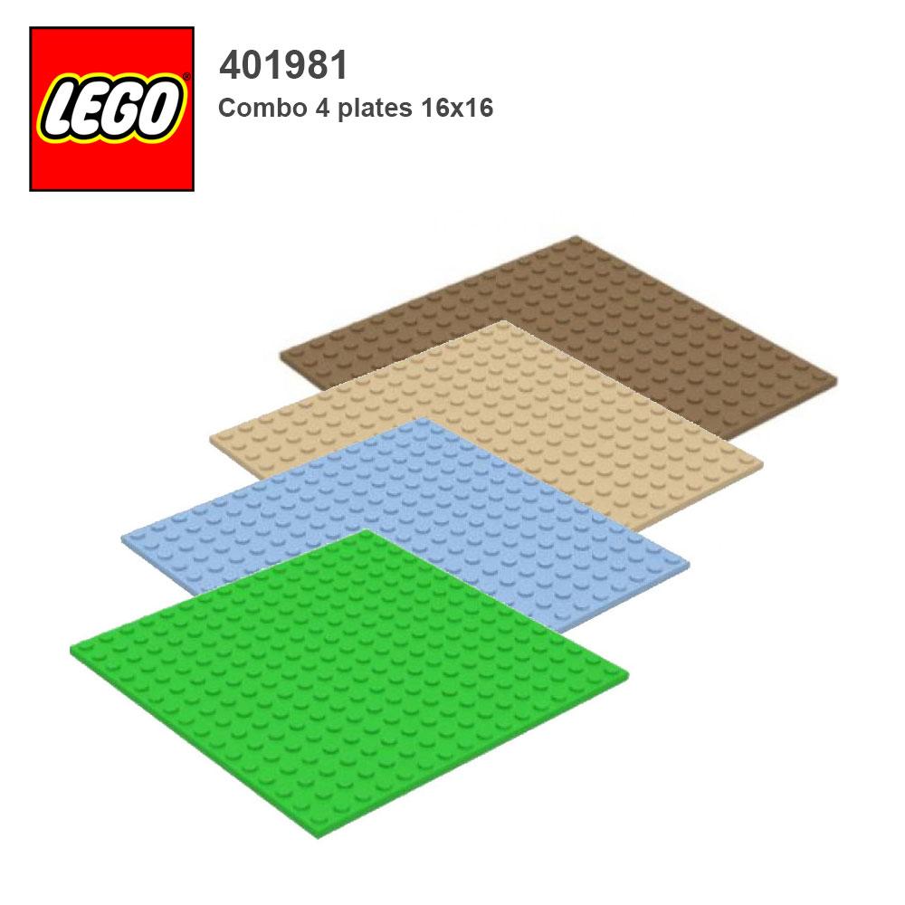 LEGO Classic 401981 Combo 4 tấm plate 16x16 nút | LEGO Classic