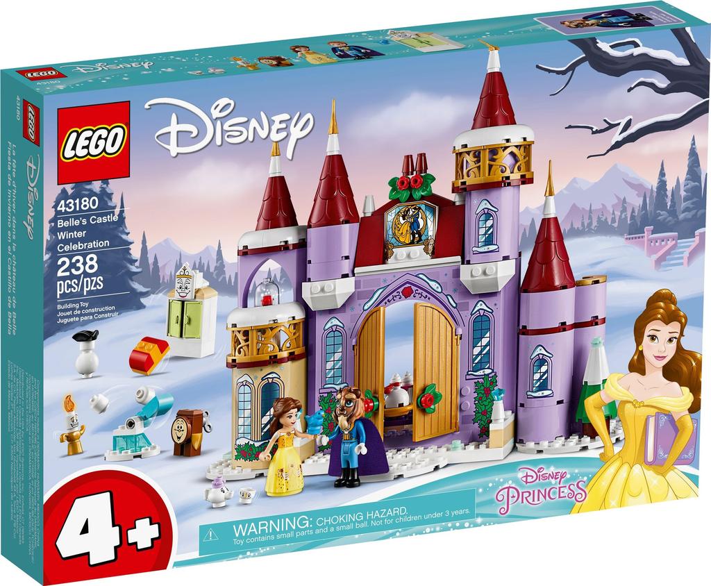 LEGO Disney Princess 43180 Người đẹp và quái thú: Lâu đài Công chúa ...
