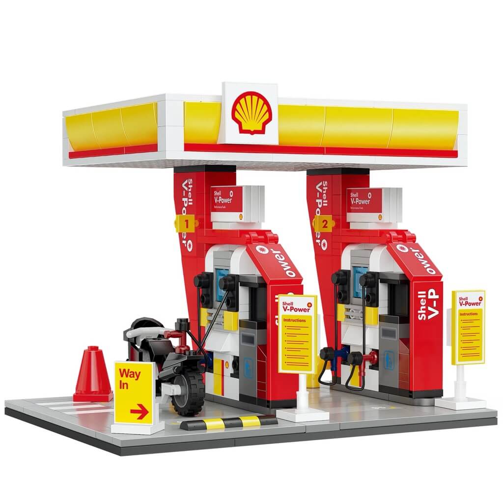 Trạm xăng bán lẻ Shell CaDA C66028 | LEGO City